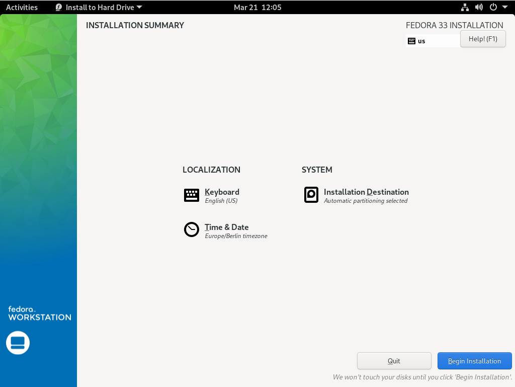 Spotlight - Fedora Workstation