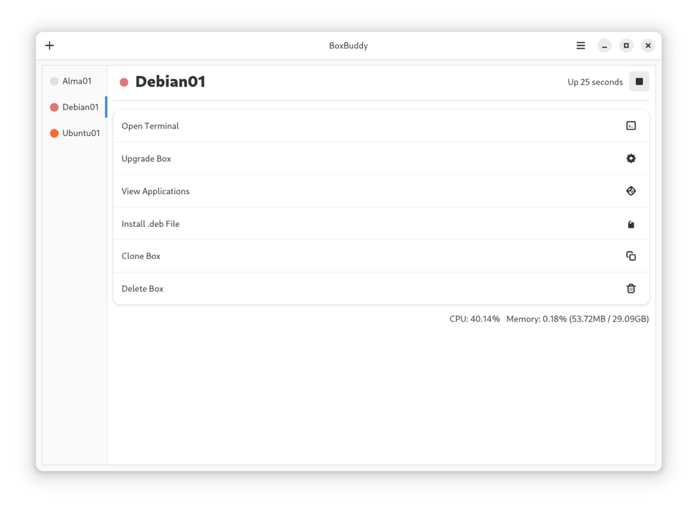 Container - GTK tools