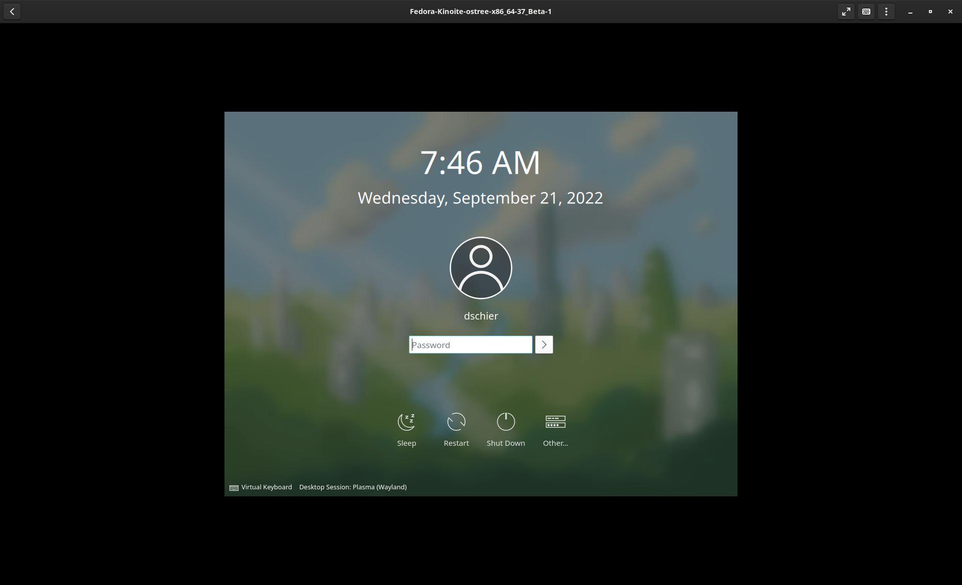 Spotlight - Fedora Kinoite