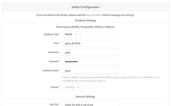 Podman - Setup Gitea