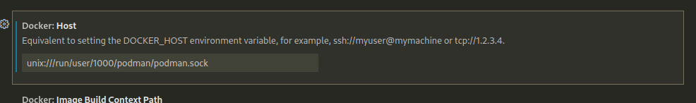 Podman Configure Vs Code For Containers